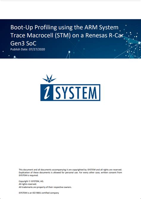 Application Notes Isystem