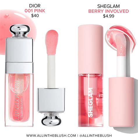 Dior 001 Pink Addict Lip Glow Oil Dupes All In The Blush