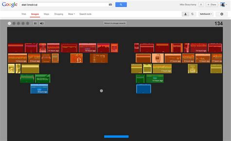 Atari Breakout Easter Egg