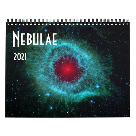 2021 Space Astronomy Universe Nasa Nebulae Calendar Zazzle