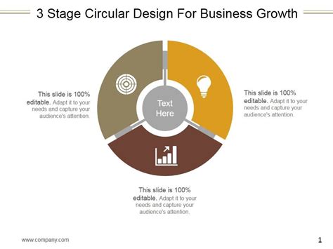 Stage Circular Design For Business Growth Ppt PowerPoint Presentation Inspiration