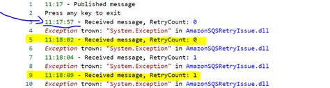 Message Retry Can Lead To Multiple Message Reads And Retrys On Amazon