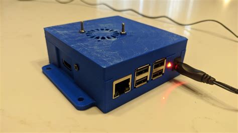 Raspberry Pi Extended Case Lid With Fan By JoKneeMo Download Free STL Model Printables Com