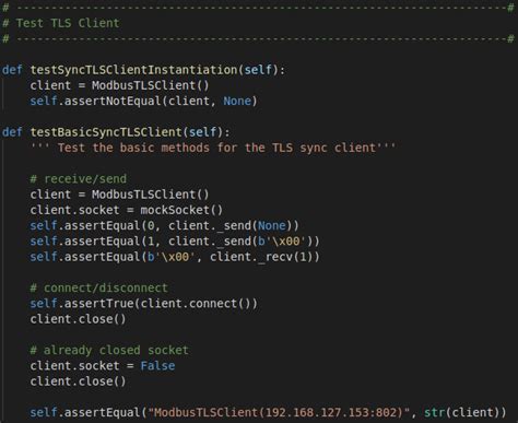 Test TLS Client Via The Pytest Module Download Scientific Diagram