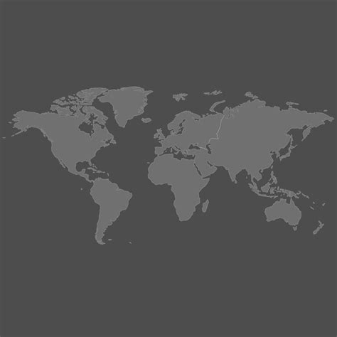 blank map of the world continents — ultimaps