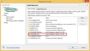 Create A Variable At Workspace Level Embedded Systems