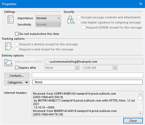 How You View Message Headers In Outlook The Silicon Underground