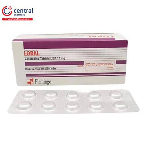 Thuốc Loral 10mg Thuốc điều Trị Dị ứng Hiệu Quả