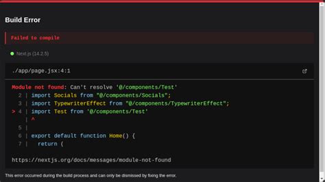 tharusha amarasooriya on linkedin next js module not found can t