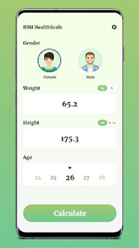 BMI HealthScale For Android Download BMI HealthScale For Android Download