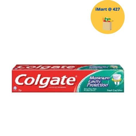 Colgate Paste Fresh Cool Mint 100g Shopee Singapore