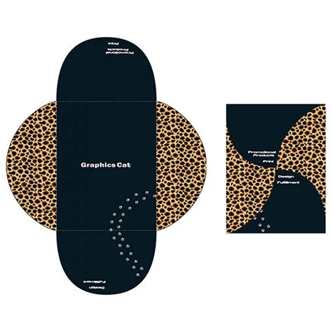 Self Locking Packet Folder Digital With Logo Folders