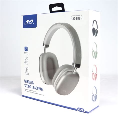 S2670 Miccellusa Wireless Stereo Headphone W Built In Speaker Vq B12 Miccellusa