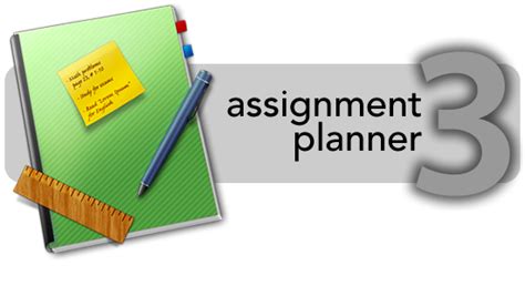 Assignment Planner School And Tech