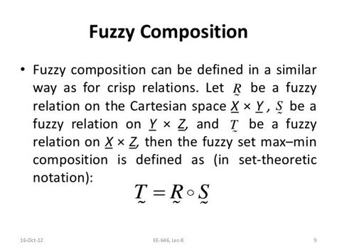 L8 Fuzzy Relations Contd
