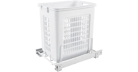 Rev A Shelf HPRV 1520 S Value Line 14 1 4 W Polymer Pull Out Sliding Laundry Basket Clothes