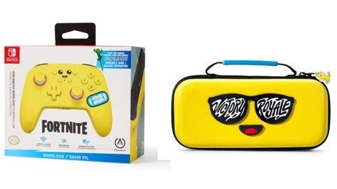 Kabelloser Controller And Schutzhülle Im Fortnite Peely Design Für Die