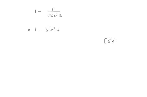 Solved Each Expression Simplifies To A Constant A Single Function Or A Power Of A Function