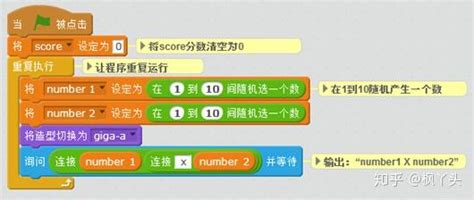 scratch少儿编程教程（七） 四则运算答题游戏 知乎