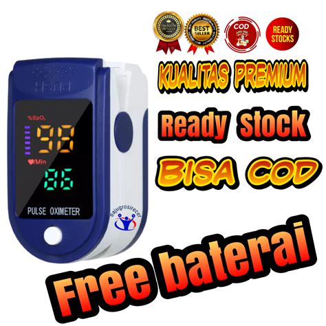 Alat Cek Oksigen Dalam Darah Alat Cek Detak Jantung Oximeter Oxymeter Fingertip Pulse Sp02