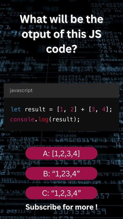 What Happens When You Add Arrays In Javascript Javascriptdevelopment