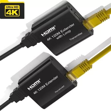 Extensor Hdmi 120 Metros Ir Extender Mercadolibre