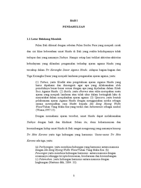 Tradisi Mebanten Soroh Telu Gd Mudita Pdf