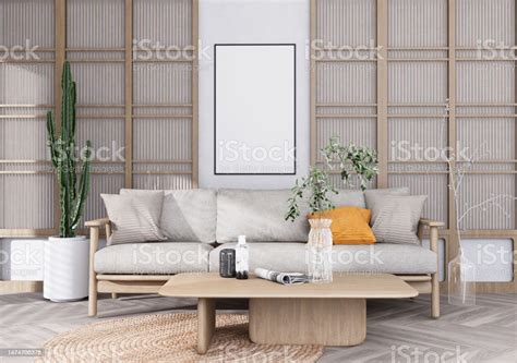 모의 포스터 프레임 현대적인 인테리어 가구가 완비 된 객실 배경 거실 0명에 대한 스톡 사진 및 기타 이미지 0명 3차원 형태 가구 Istock
