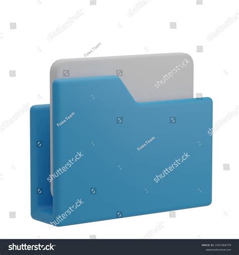 3d File Manager Icon Illustration Render Stock Illustration 2197364779 Shutterstock