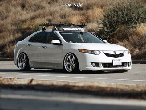 2010 Acura Tsx Base With 19x10 Weds Ratzingers And Lexani 225x35 On
