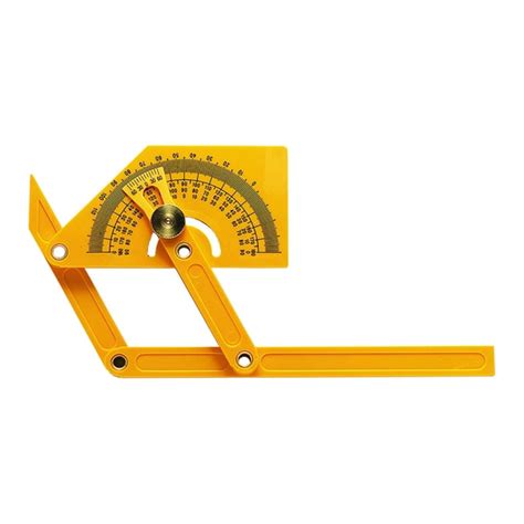 Portable Protractor Measuring Device For Protractor 0 To 180 Degrees