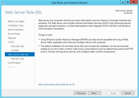 how to setup a new wsus server from scratch on windows server 2012 r2