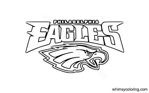 20 Free Printable Philadelphia Eagles Coloring Pages Whimsy Coloring