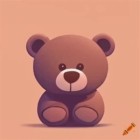 Cute Teddy Bear Icon