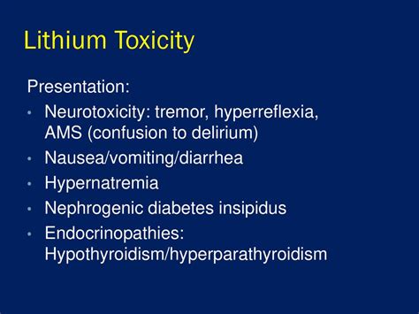 Lithium Toxicity And Thyroid At Alana Toomey Blog