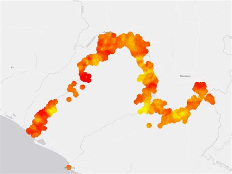 kriging spatial interpolation in desktop gis azavea
