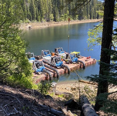 Floating Dewatering And Filtration Systems Aid In Dam Renovations Rain For Rent®