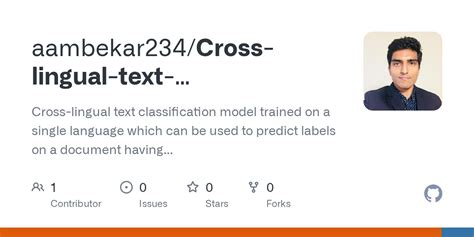 Github Aambekar234cross Lingual Text Classification Using Muse Deeplearning Cross Lingual
