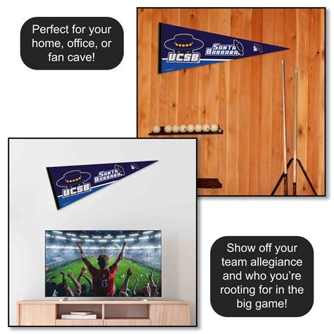 Uc Santa Barbara Gauchos Pennant State Street Products