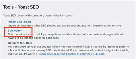 A Guide To Bulk Edit Yoast Seo Data Blog Admin Columns Pro