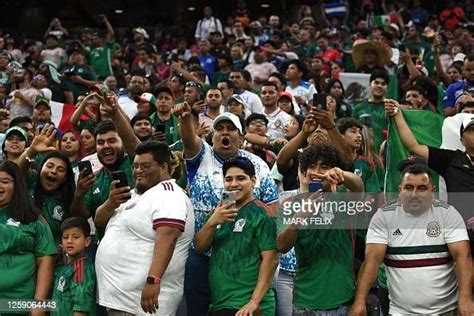 Mexicos Supporters Cheer During The Concacaf 2023 Gold Cup Group B