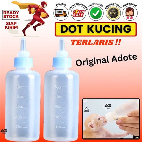 Peralatan 50ml Cat Pacifier Bottle Kitten Pacifier Drinking Water