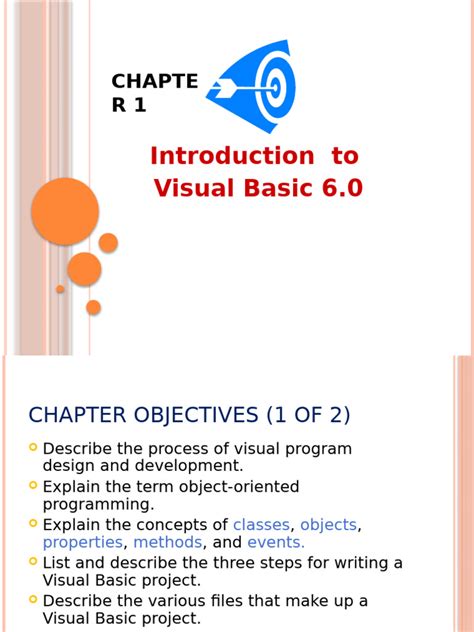 Visual Basic 60 Programming Guide Pdf Object Oriented Programming