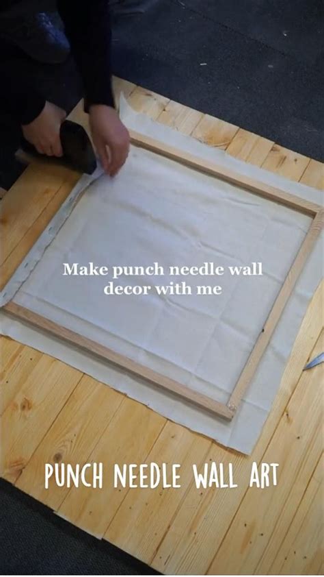 Making A Punch Needle Frame From Canvas Stretcher Bars Artofit