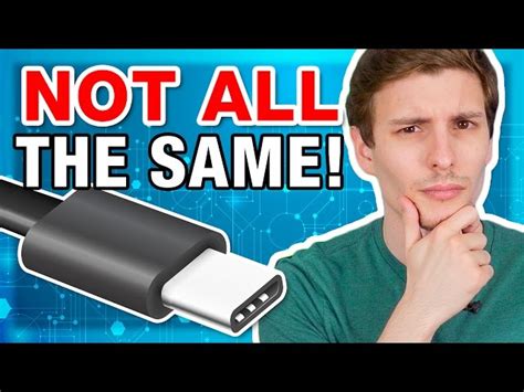 How To Identify The Right USB C Different Standards Explained