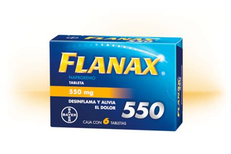 Flanax 550 Pastillas Para Colicos Menstruales