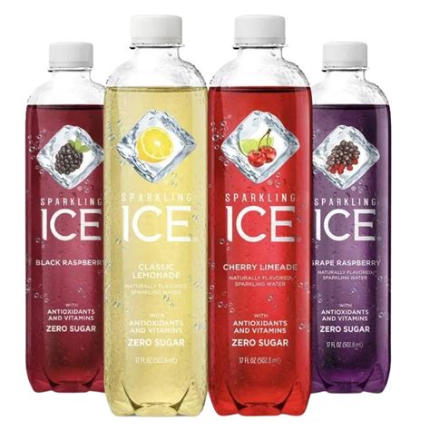 24 Pcs Sparkling Ice 12 Flavor Variety Pack Zero Sugar Flavored Water