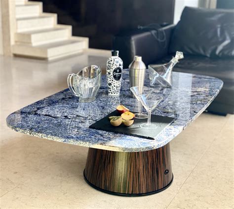 Smart Table The Up And Down Marble Table That Blends Design And