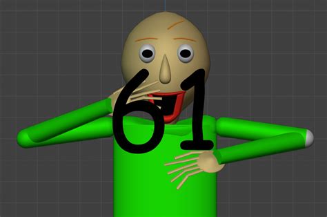 61 Baldi Level [first Baldi Mod] Mod For Baldis Basics Baldi Mods