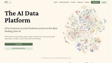 Nomic Atlas Reviews Features Pros And Cons Alternatives Toolbit Ai